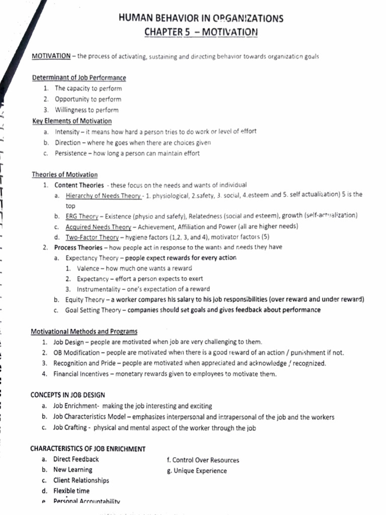 BA213 - Chapter5 Summary | PDF