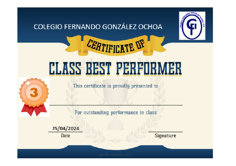 Diplomas Class Performance | PDF