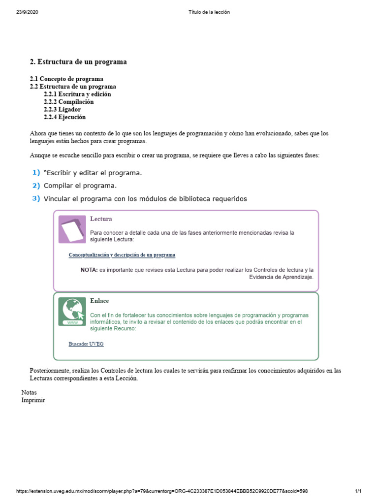 Estructura de un Programa | PDF | Negocios | Informática
