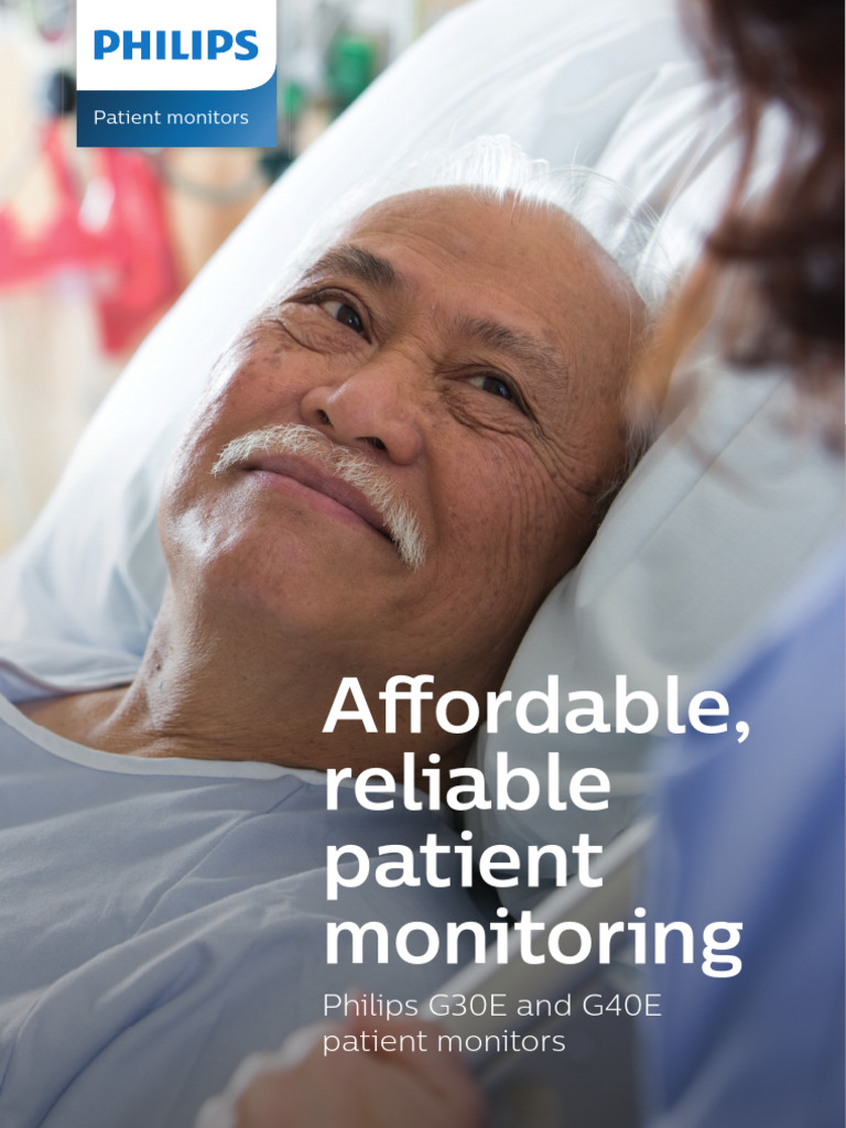 Aff Ordable, Reliable Patient Monitoring: Philips G30E and G40E Patient ...