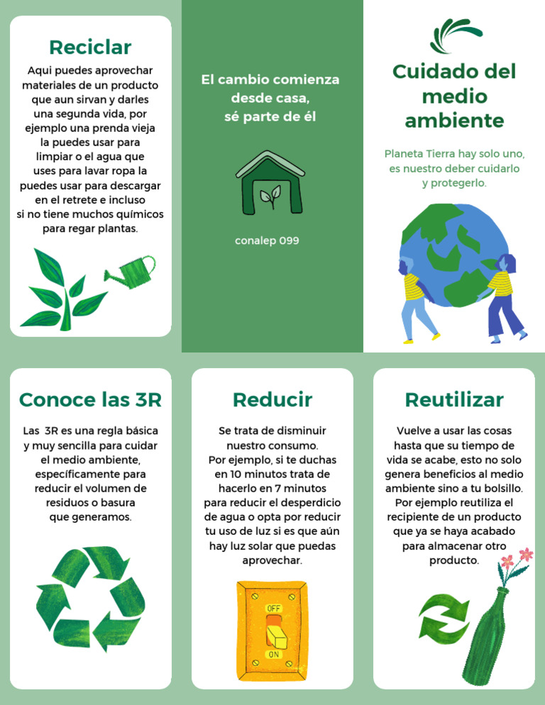 Reutiliza y Reduce: Guía Eco-Amigable | PDF