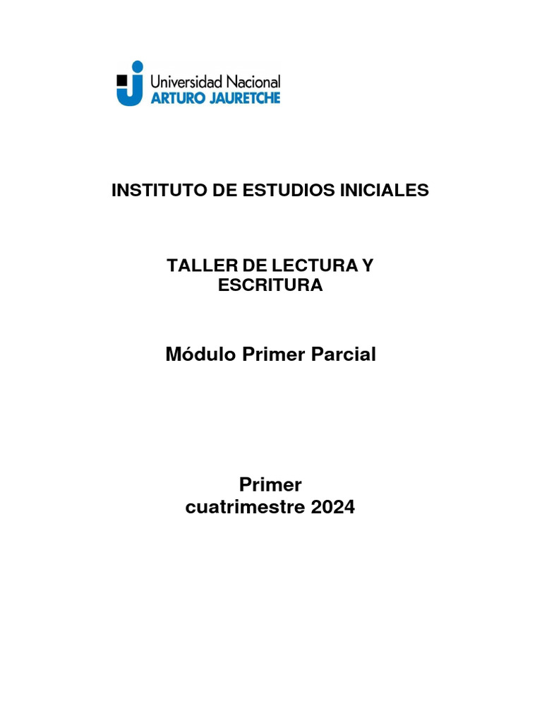 Módulo Primer Parcial TLE 1° 2024 | PDF | Derechos humanos | Rol de género