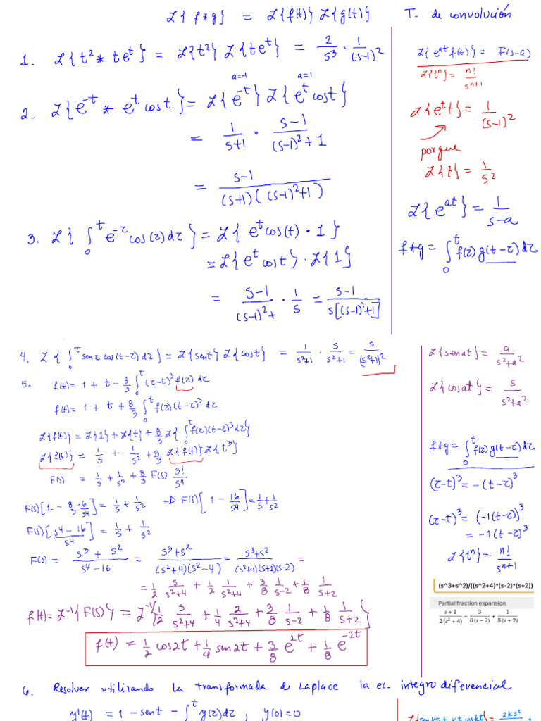 Transformada de Integrales | PDF