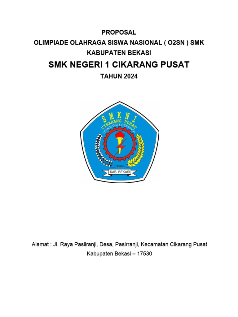 Proposal O2sn 2024 | PDF