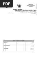 Struktur Kuesioner SUSENAS 2025 | PDF