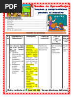 1° Sesión Día 5 Com Leemos y Comprendemos Un Texto El Día Del Campesino Unidad 4 Semana 4 | PDF ...