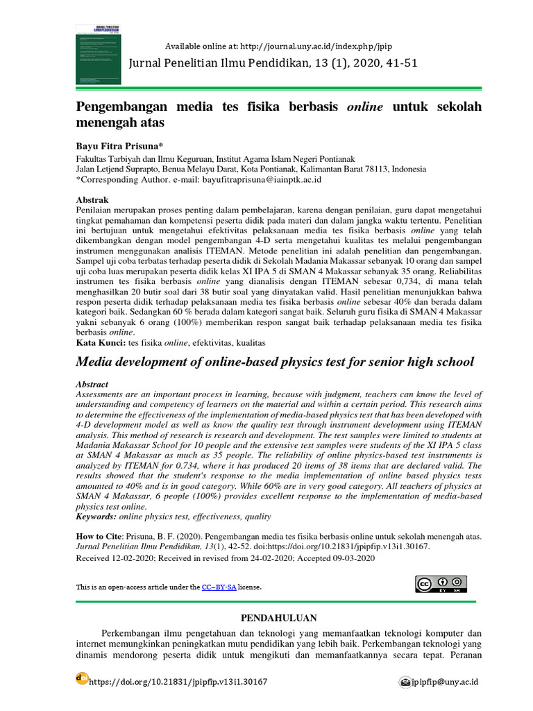 Artikel Assessment For Learning-UTS | PDF | Karier & Perkembangan ...