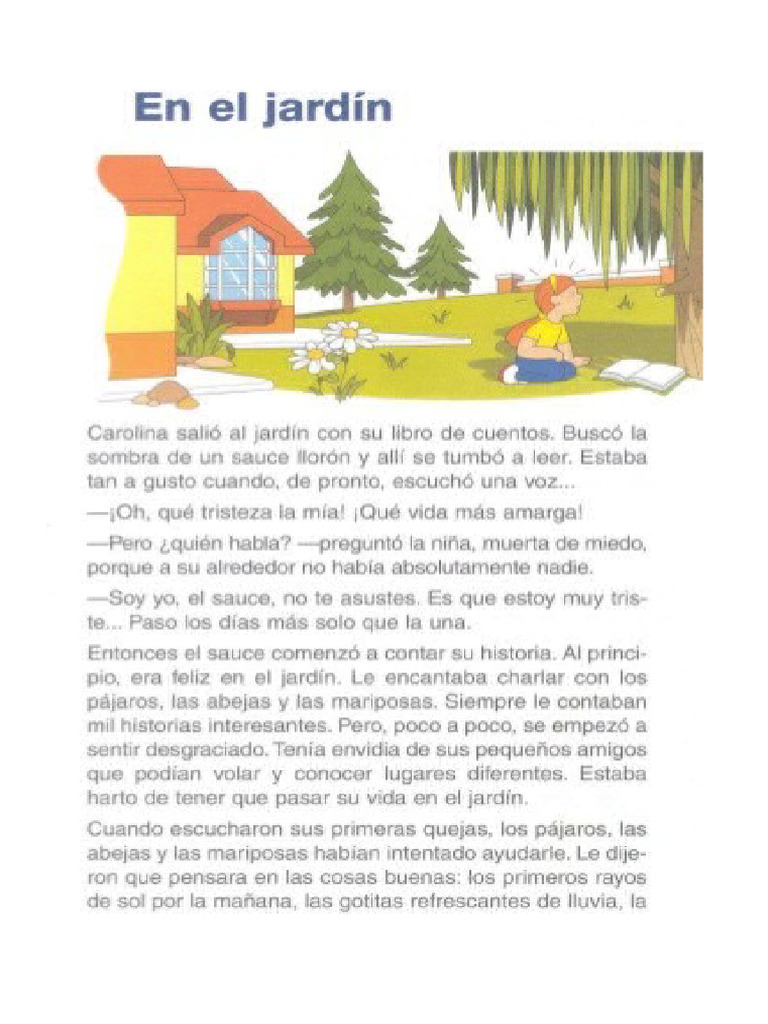 Lectura en El Jardín | PDF