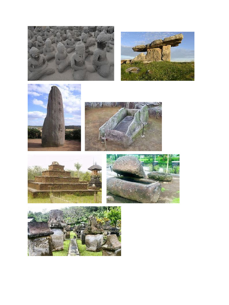 Gambar Bangunan Megalitik | PDF