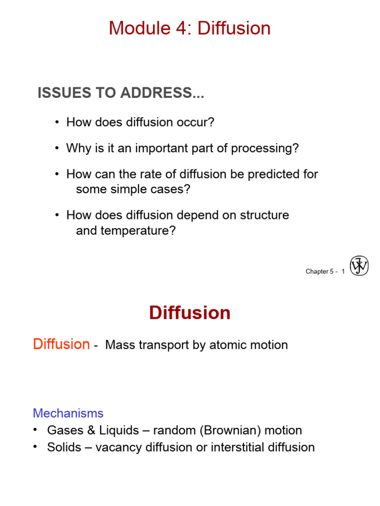 Module 4 | PDF | Diffusion | Silicon