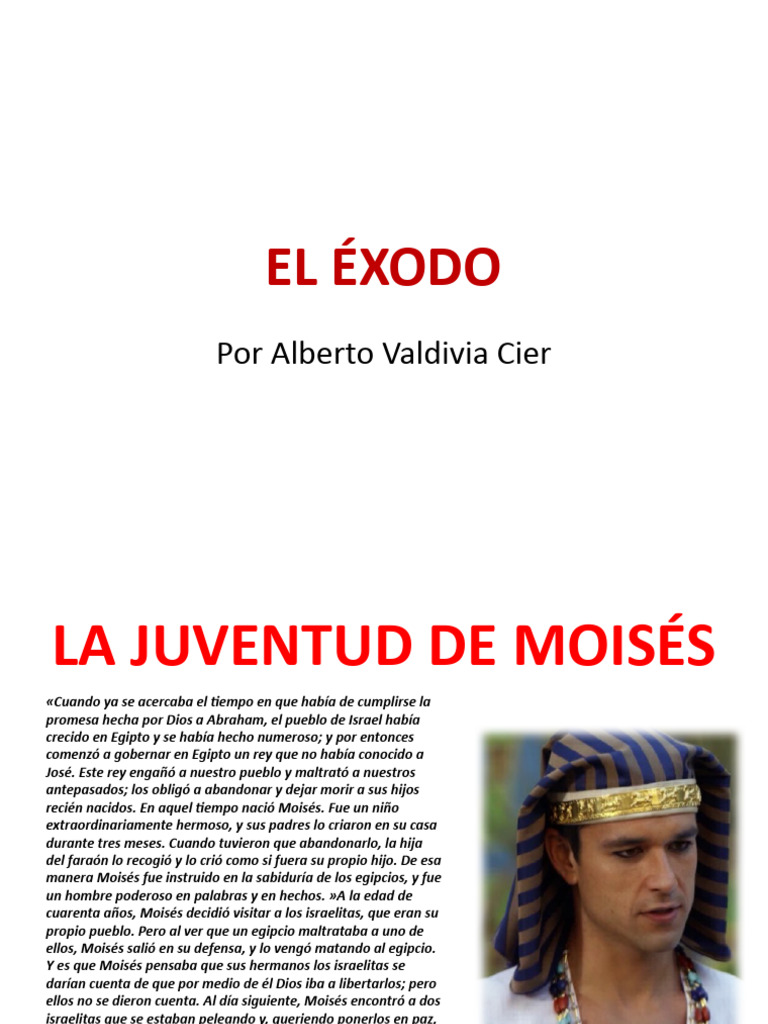 Éxodo | PDF | Moisés | Pascua