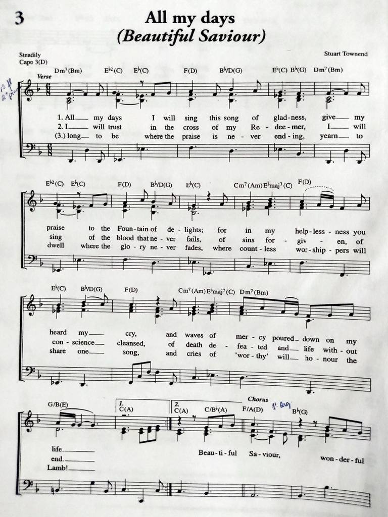 Beautiful Saviour Sheet Music | PDF