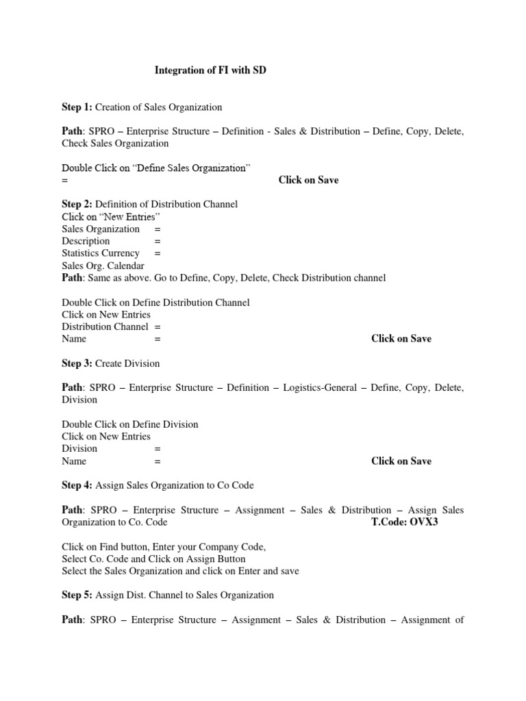Integration Fi With SD | PDF | Pricing | Logistics