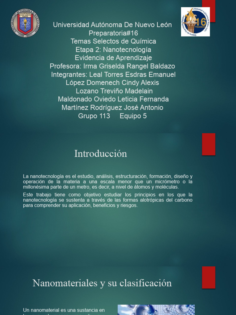 Equipo-5 EV2 TSQ | PDF | Fullereno | Carbón