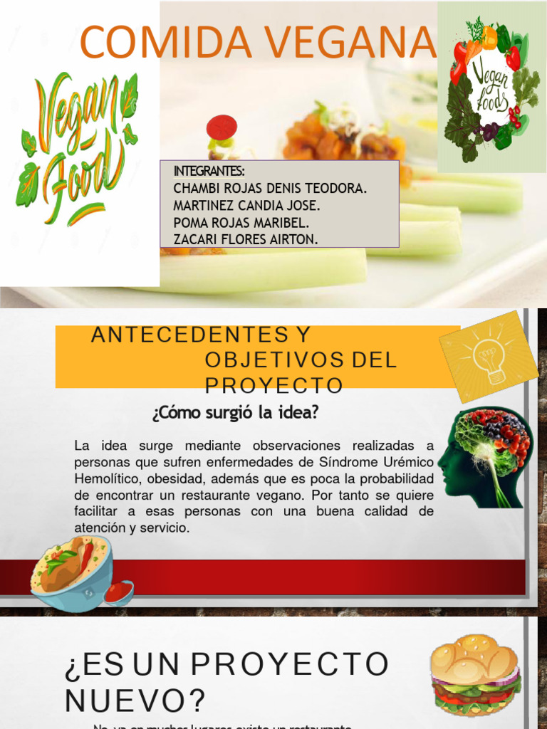 Proyecto Comida Veg | PDF | Alimentos | Veganismo
