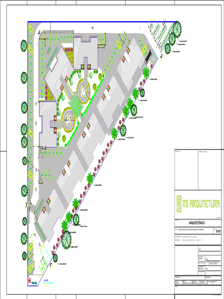 Arquitetonico Estacionamento Rev 01 | PDF