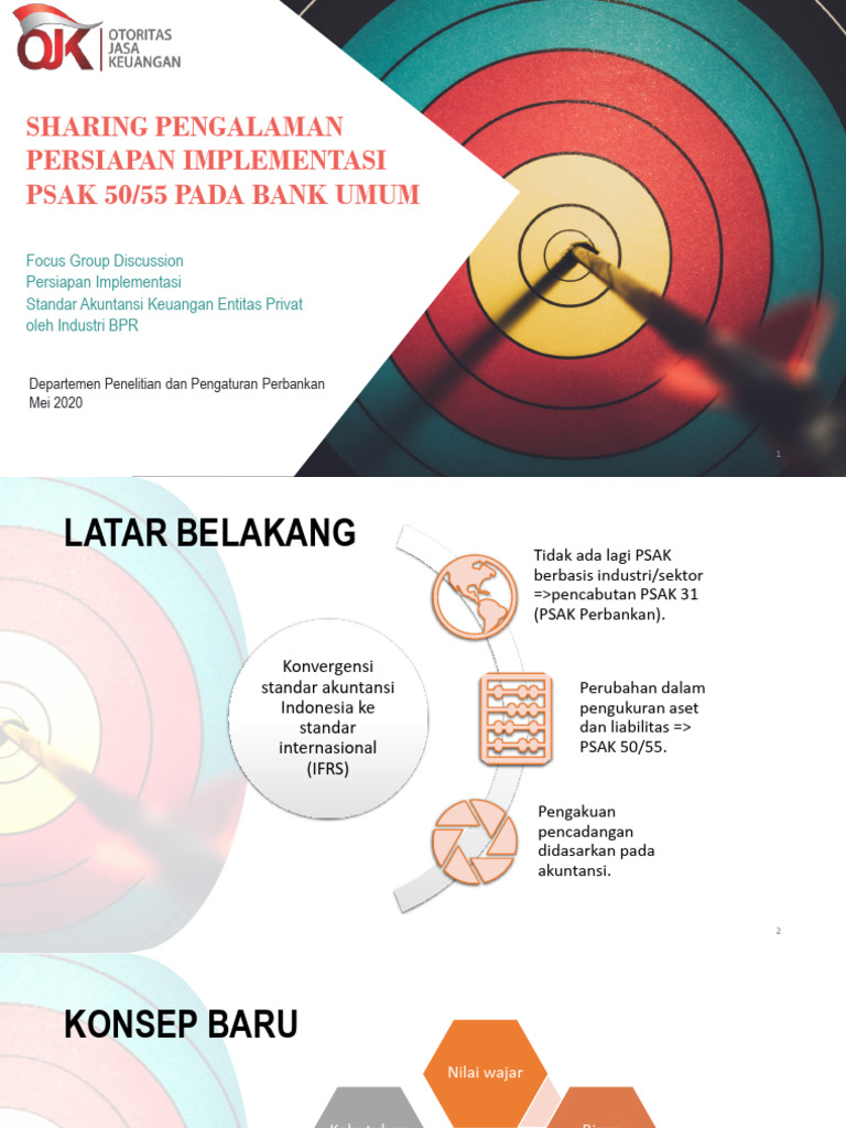 Implementasi PSAK 50/55 di Bank Umum | PDF