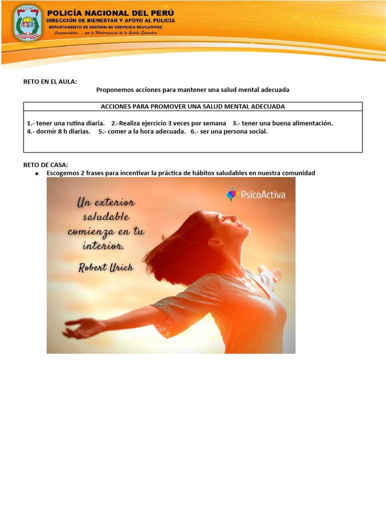 ACT. 3 EXPERIENCIA 1 DPCC 3ero E ....... | PDF