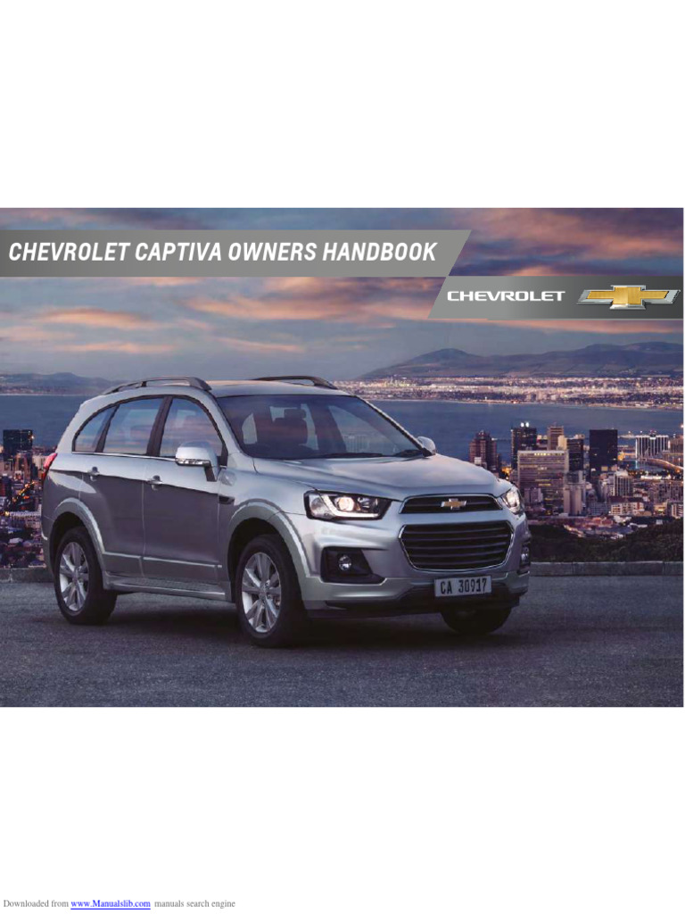 Chevrolet Captiva 2007 Owner's Handbook Manual | PDF | Manual ...