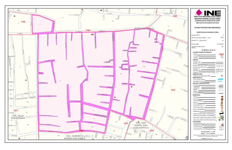 Mapa Geoelectoral de Chimalhuacán | PDF