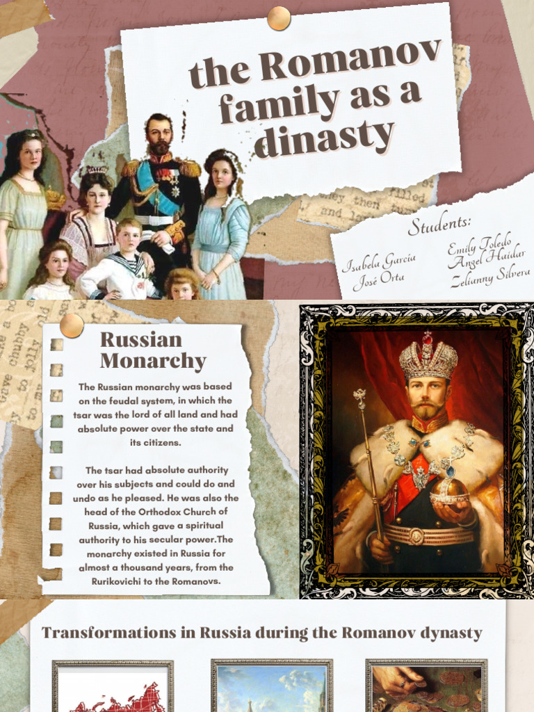 The Romanov Dynasty: History and Legacy | PDF | Russian Empire | House ...