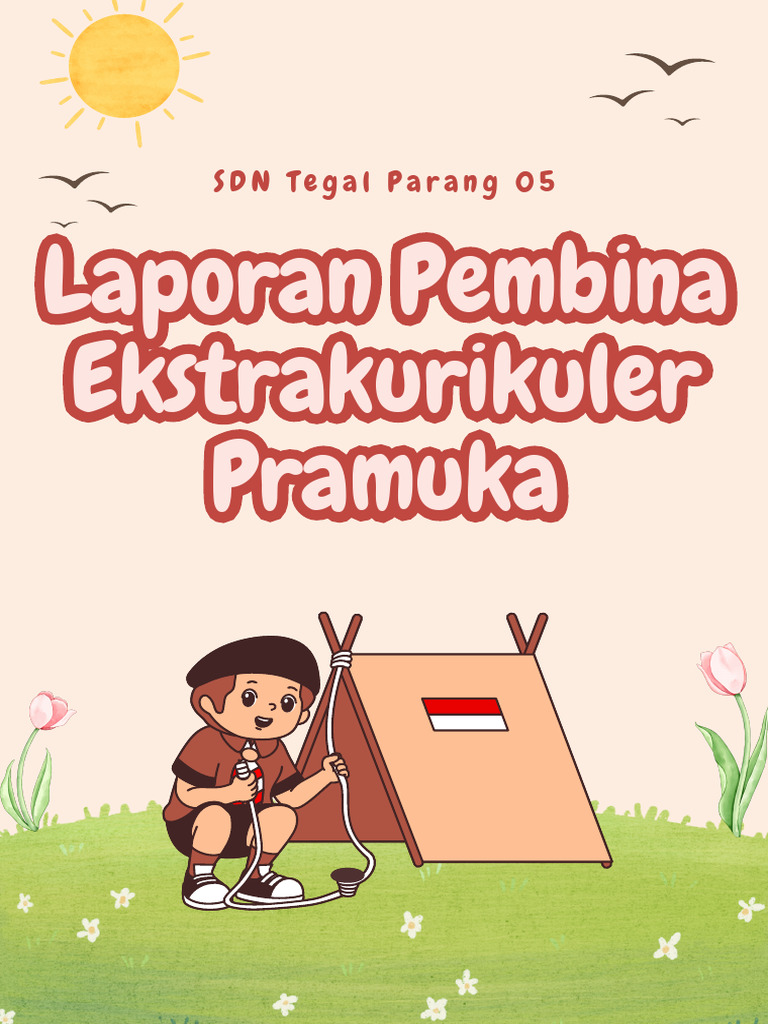 Laporan Pembina Ekskul Pramuka TP05 | PDF