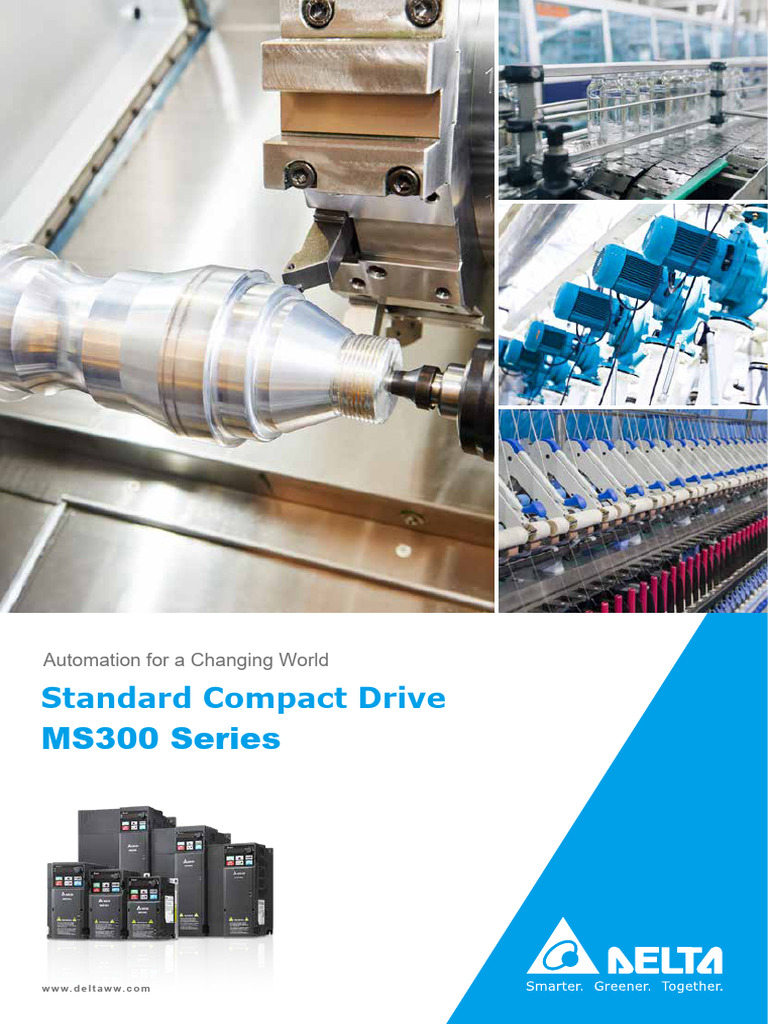 Delta Ia-Mds Ms300 Catalogo | PDF | Mains Electricity | Electric Motor