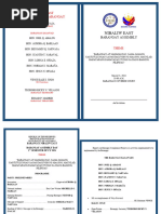 Sample Barangay Session Minutes | PDF | Government | Justice