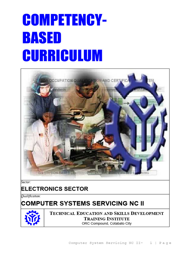 CSS NCII-Competency Based Curriculum | Download Free PDF | Educational ...