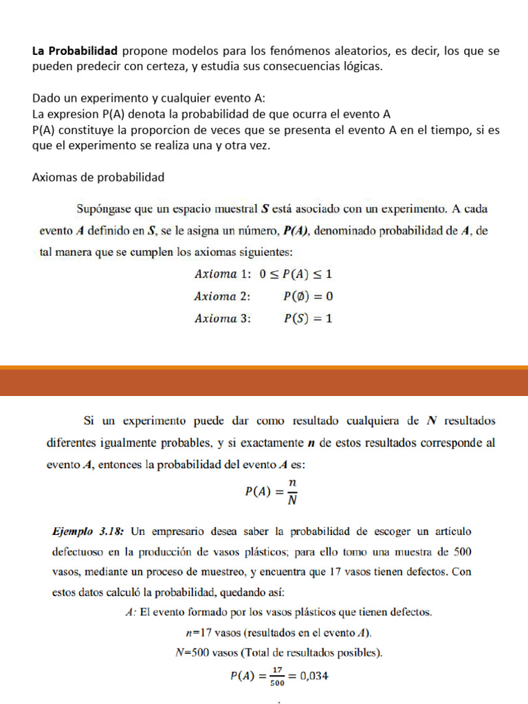 Probabilidades 2 | PDF | Variable aleatoria | Probabilidad
