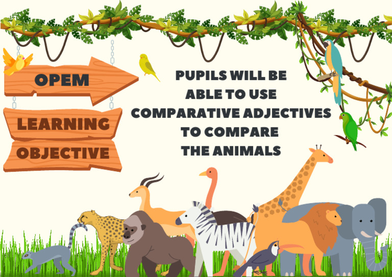 Welcome Animal ZOO Invitation Poster Landscape | PDF