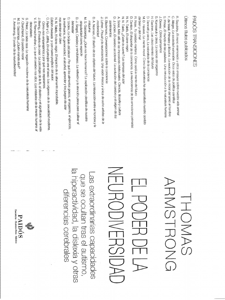 El Poder de La Neurodiversidad | PDF