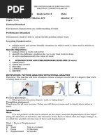 SEMI DETAILED LESSON PLAN 7es FORMAT Topic - WORK | PDF | Force | Learning