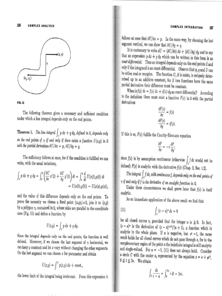 Cauchy Theorem Pdf