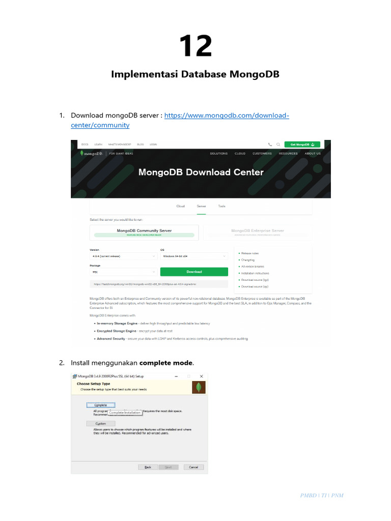 12 Implementasi Nosql Mongodb Pdf