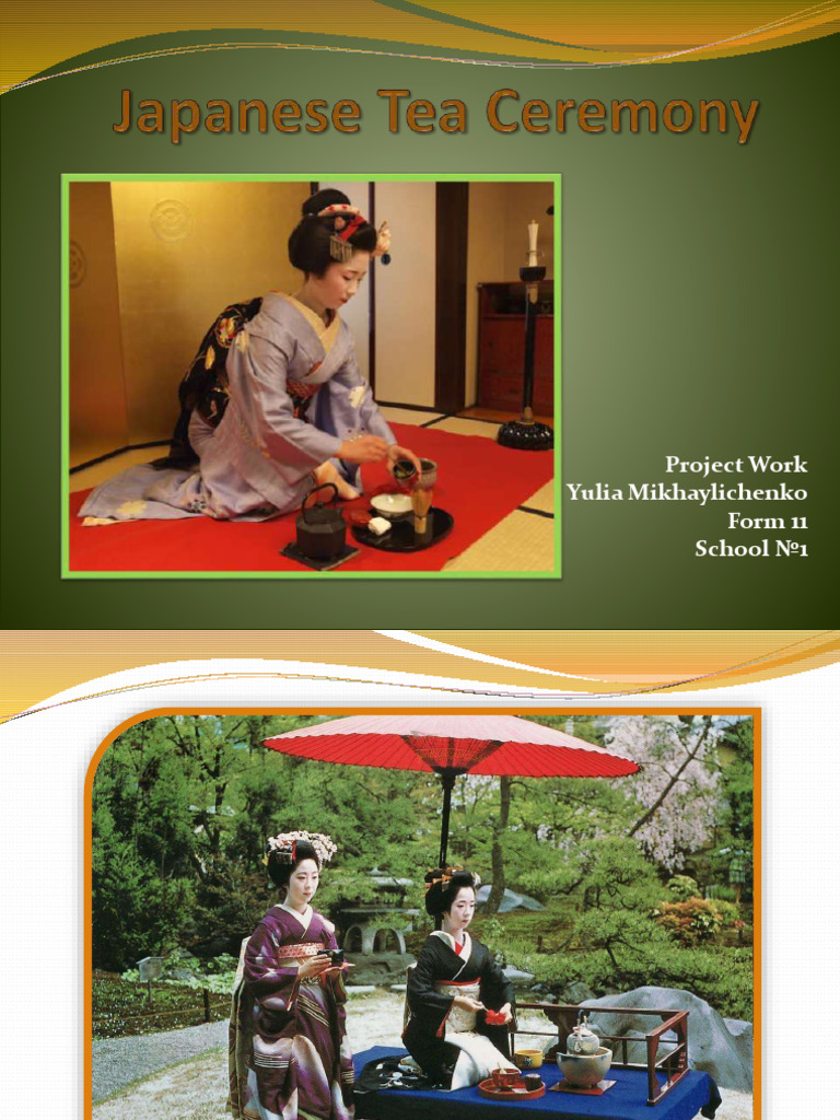 Japanese Tea Ceremony Guide | PDF | Social Science | Religion ...