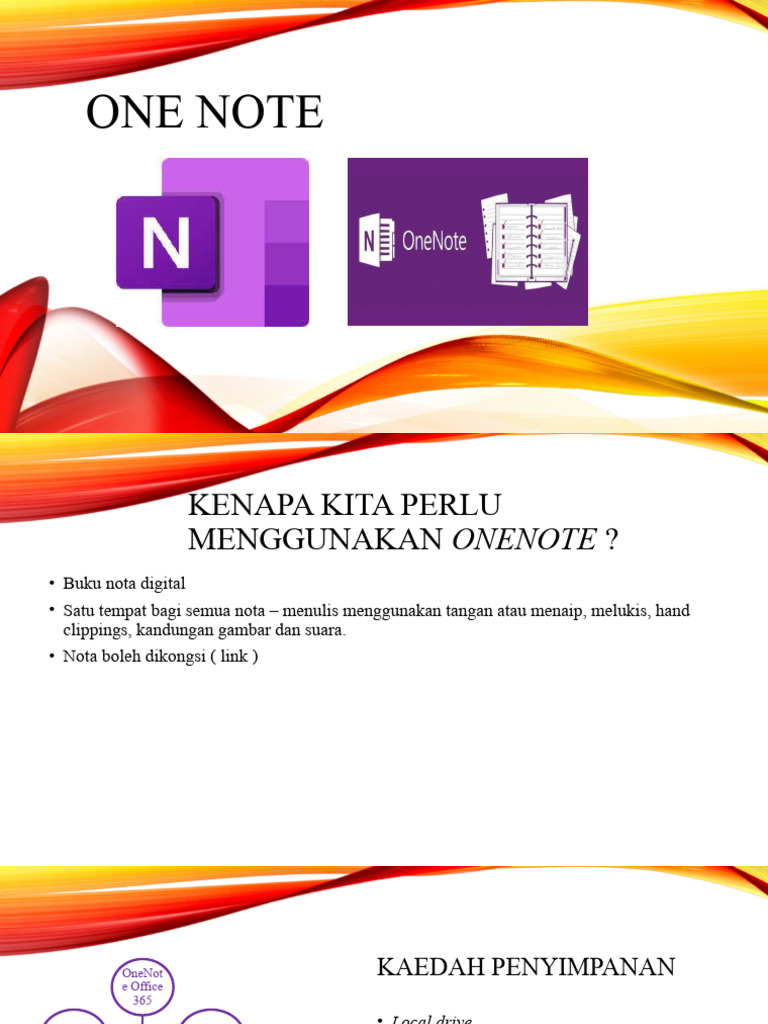 Microsoft One Note-Hari 2 Sesi 2 | PDF