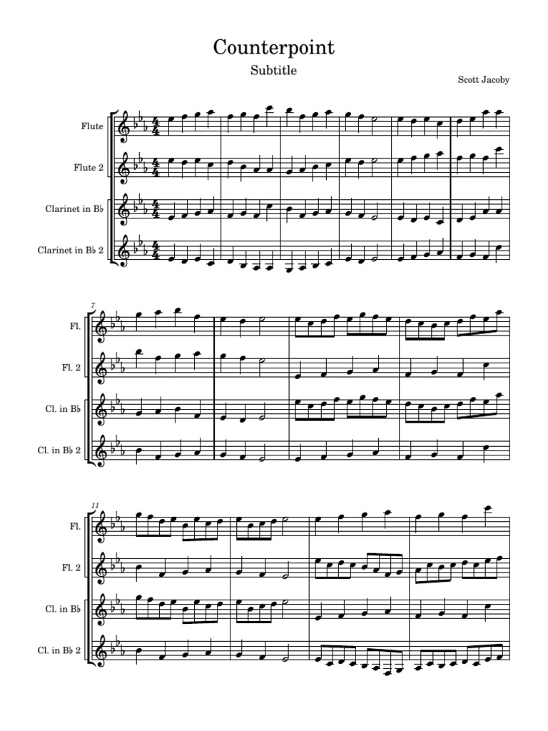 Original Counterpoint | PDF