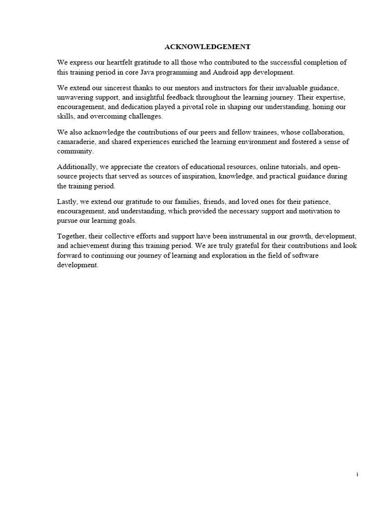 Midterm Report Acknowledgment | PDF | Mobile App | Android (Operating System)