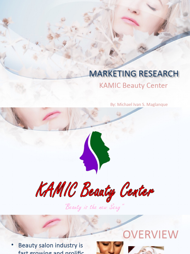 KAMIC Beauty Center Market Research Insights | PDF | Survey Methodology