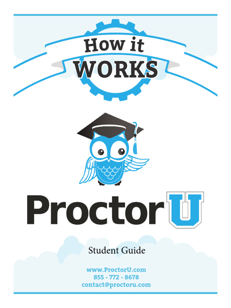 ProctorU StudentGuide | Download Free PDF | Menu (Computing ...