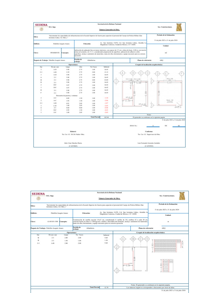 Ejemplo Generadores | PDF