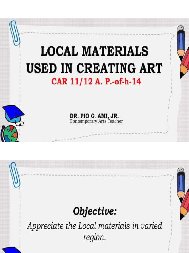Local Materials | PDF