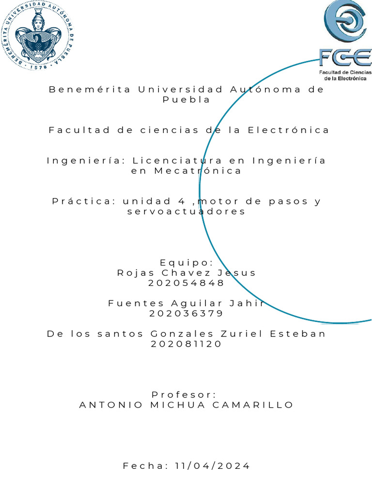 UNIDAD 4 Practica | PDF | Arduino | Motores
