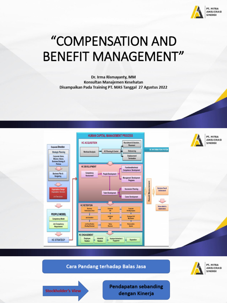 Kompensasi Dan Benefit PDF | PDF