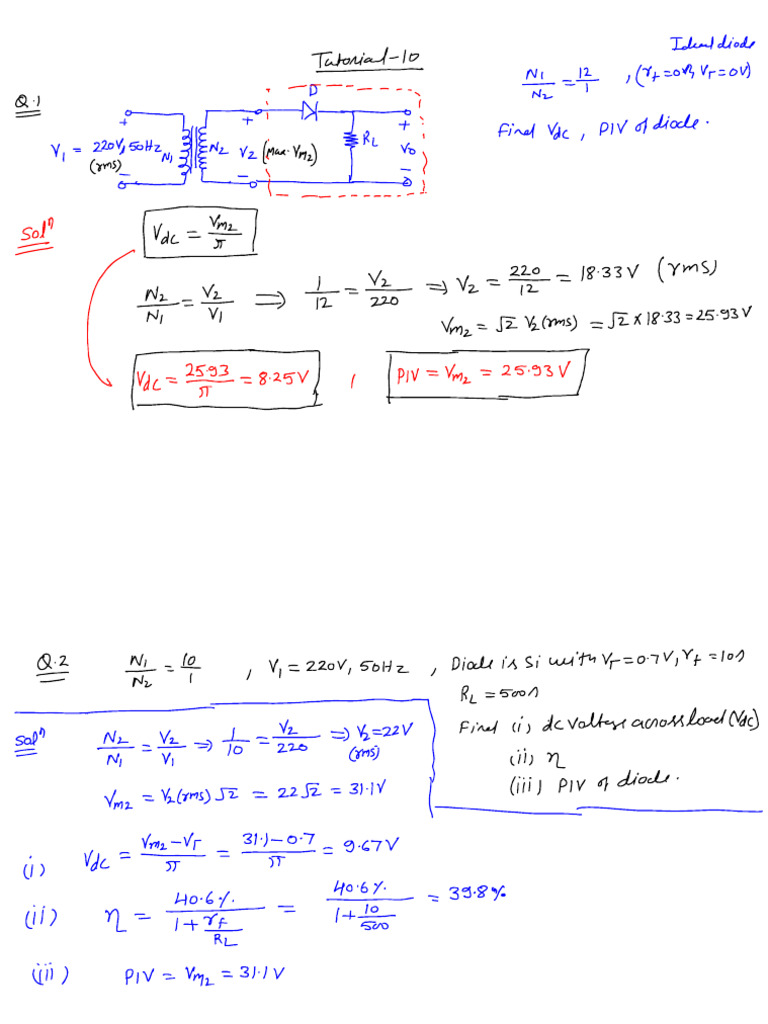 Tutorial 10 Solution Pdf