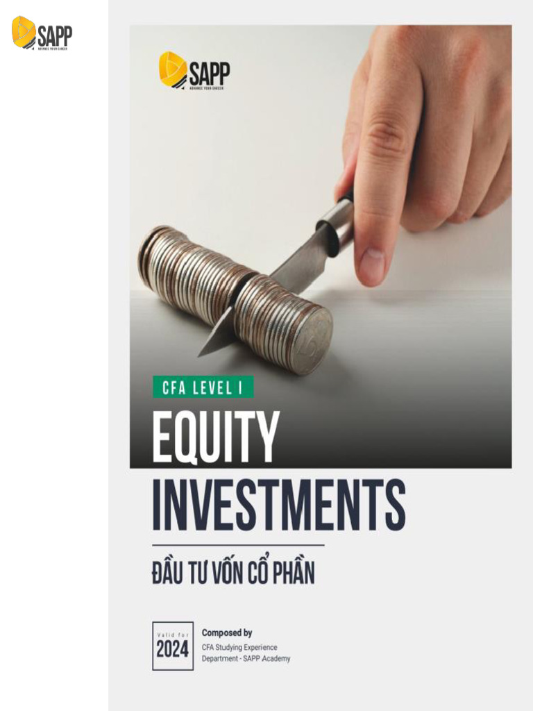 CFA1 - EQUITY - 2024 - 2812 Blended | PDF | Short (Finance) | Margin (Finance)