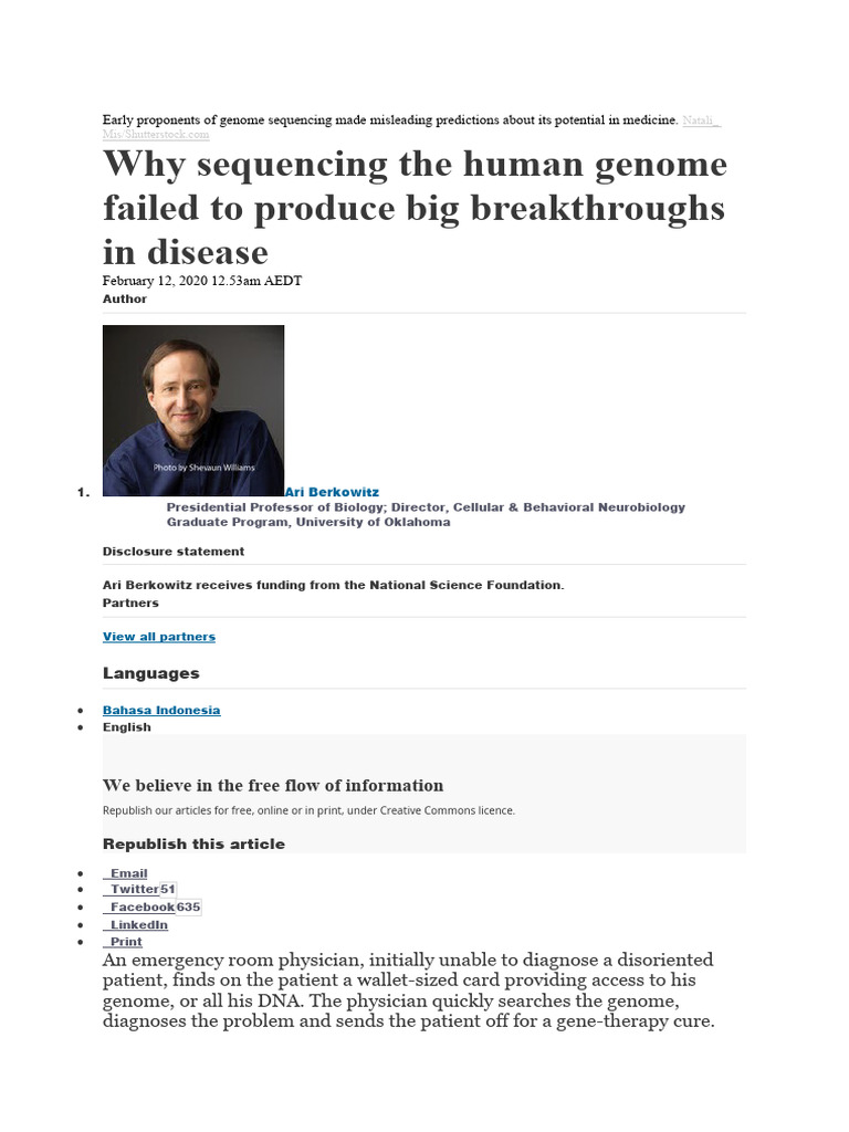 Biotech A4 | PDF | Genetic Disorder | Mutation