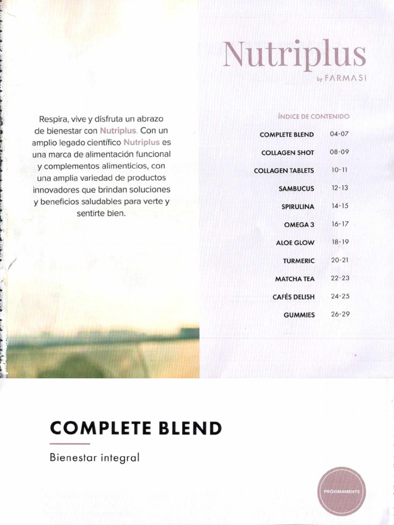 Beneficios de Nutriplus y Matcha Tea | PDF | Nutrientes | café