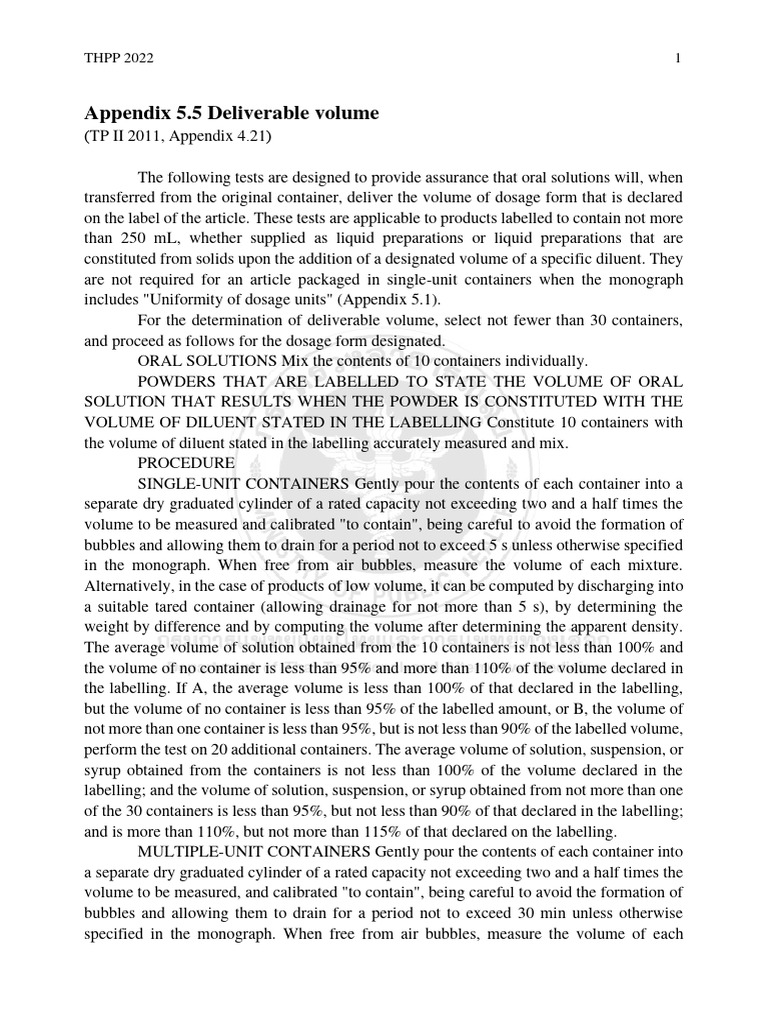 THPP-Deliverable Volmun | PDF | Volume